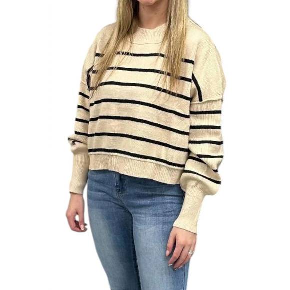 LILY CLOTHING | Sweaters | New Lily Clothing Cropped Sweater In Apricot ...
